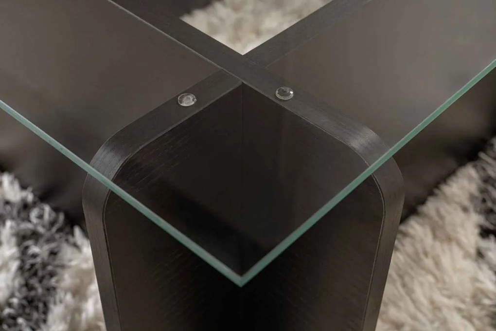 Designový konferenční stolek Rangsey 105 cm černý