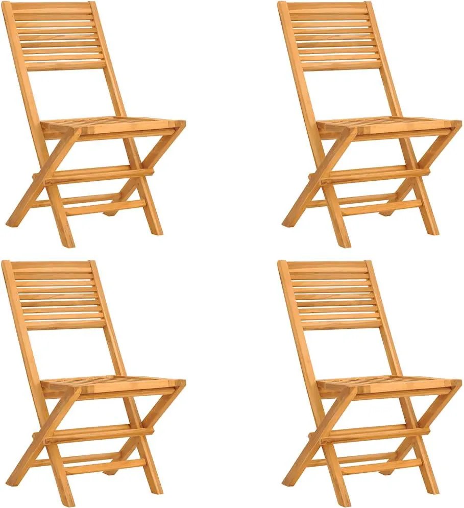 5dílný zahradní jídelní set masivní teakové dřevo 3155031