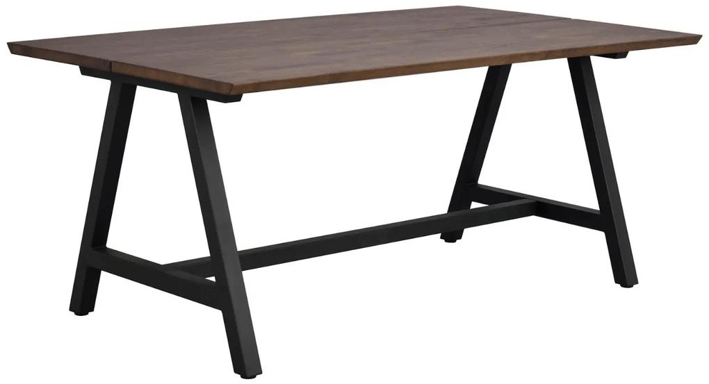 OnaDnes -20% Hnědý dubový jídelní stůl ROWICO CARRADALE II. 170 x 100 cm