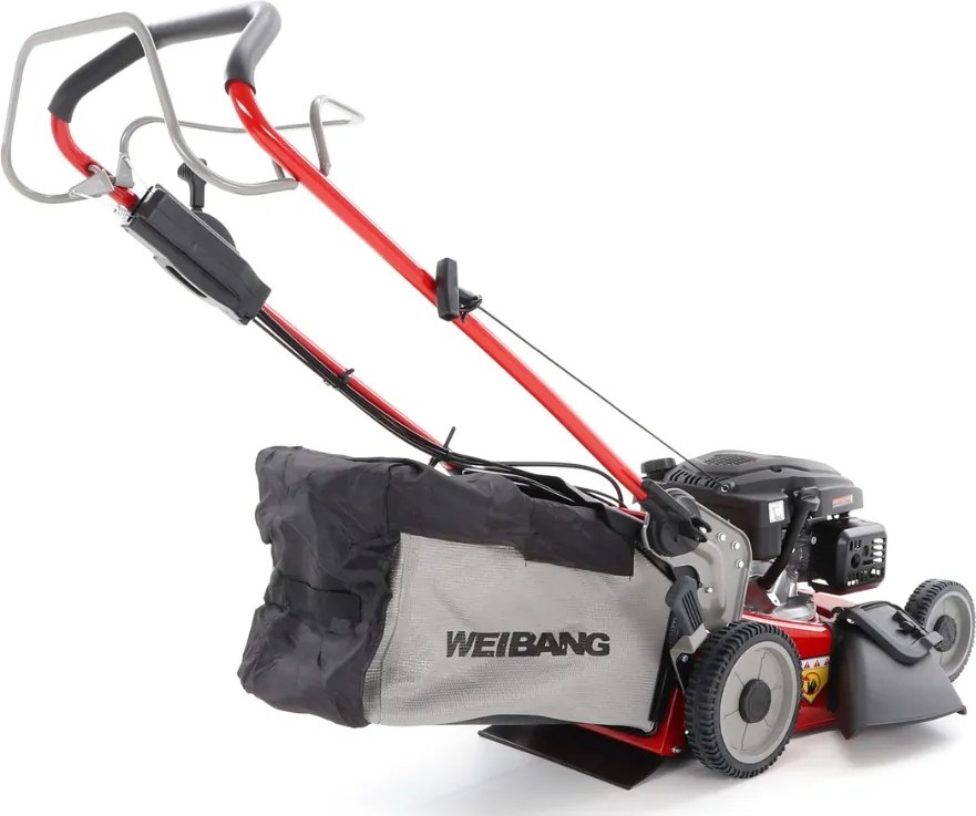 Weibang WB 456 SC 6in1 – Benzínová sekačka s pojezdem 46 cm, OHV 166 ccm – Servis ČR