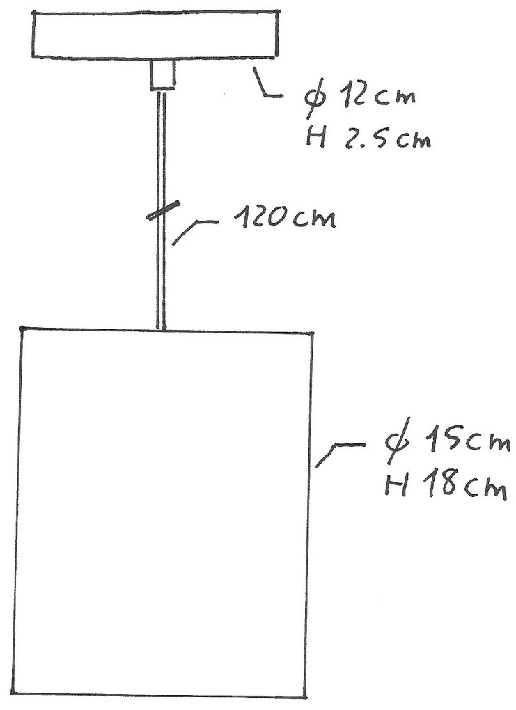 creative cables Závěsná lampa s textilním kabelem, plátěným stínidlem a kovovými detaily Barva: Světle modrá