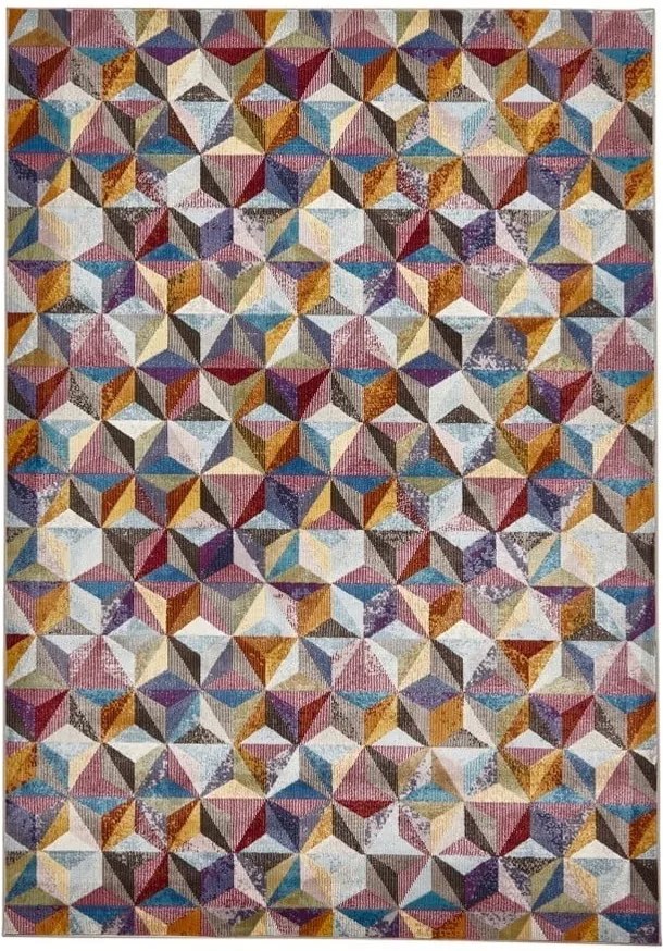 Barevný vzorovaný koberec Think Rugs 16th Avenue, 120 x 170 cm