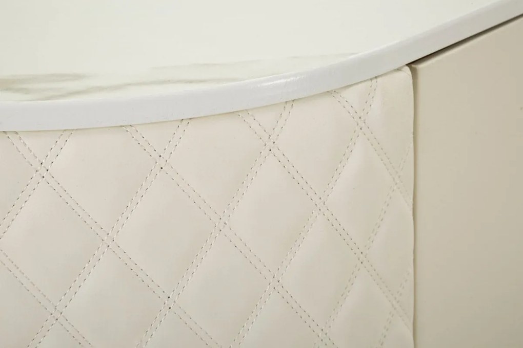 Designová komoda Pembroke 120 cm bílá