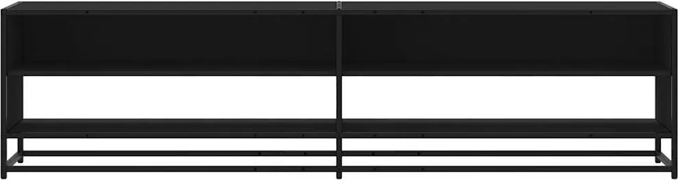 TV skříňka černá 180,5 x 40 x 46 cm kompozitní dřevo 3300800