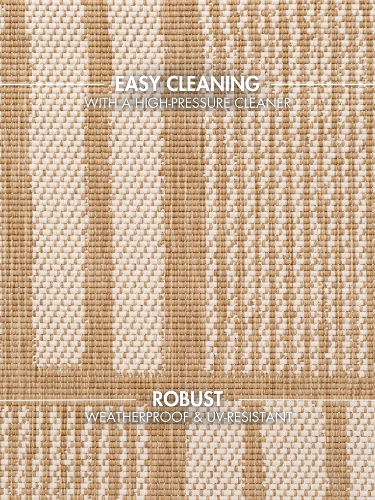 Ted Baker, Kusový koberec Ted Baker Haringey 106382 Natural White, 200x300, béžová, chodba / předsíň