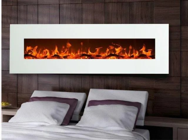 Electric fireplace -  LED elektrický krb 182 White