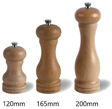 Cole&Mason - Mlýnek na pepř CAPSTAN BEECH buk 20 cm