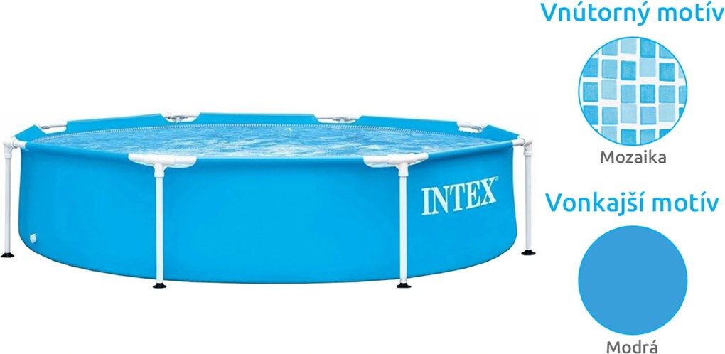 Intex Metal Frame 244 x 51 cm 28205