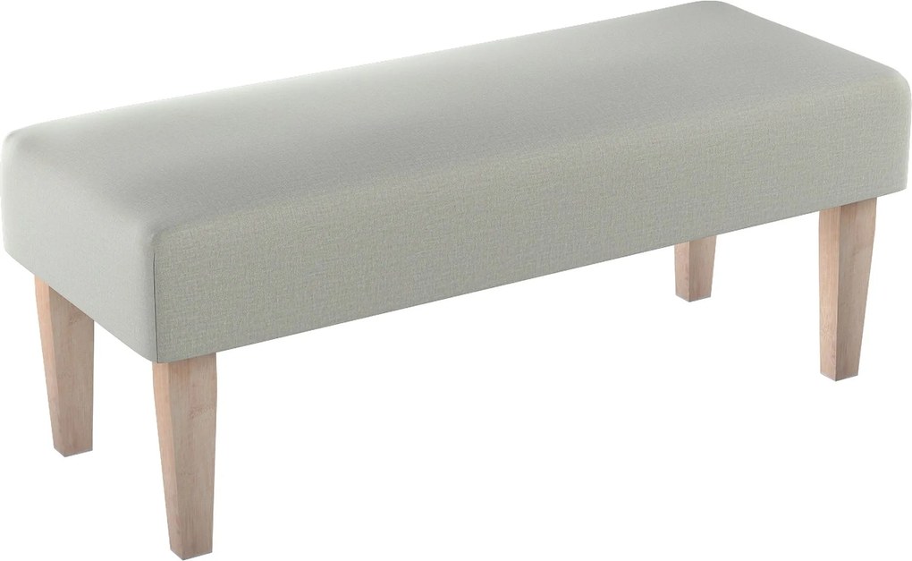 Dlouhá lavička 100x40cm barva zelená látka sametová