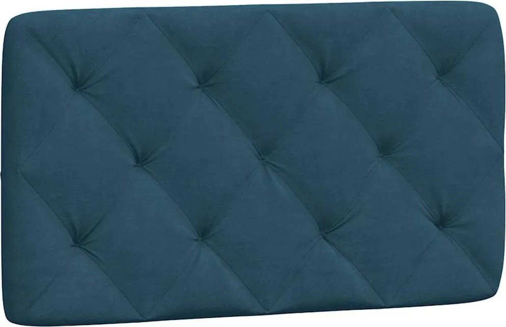 Rám postele bez matrace modrý 90 x 200 cm samet 3207903