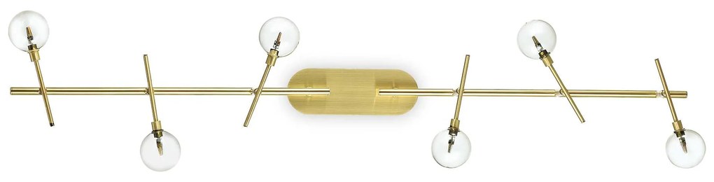 Ideal Lux Stropní svítidlo MARACAS PL6 OTTONE