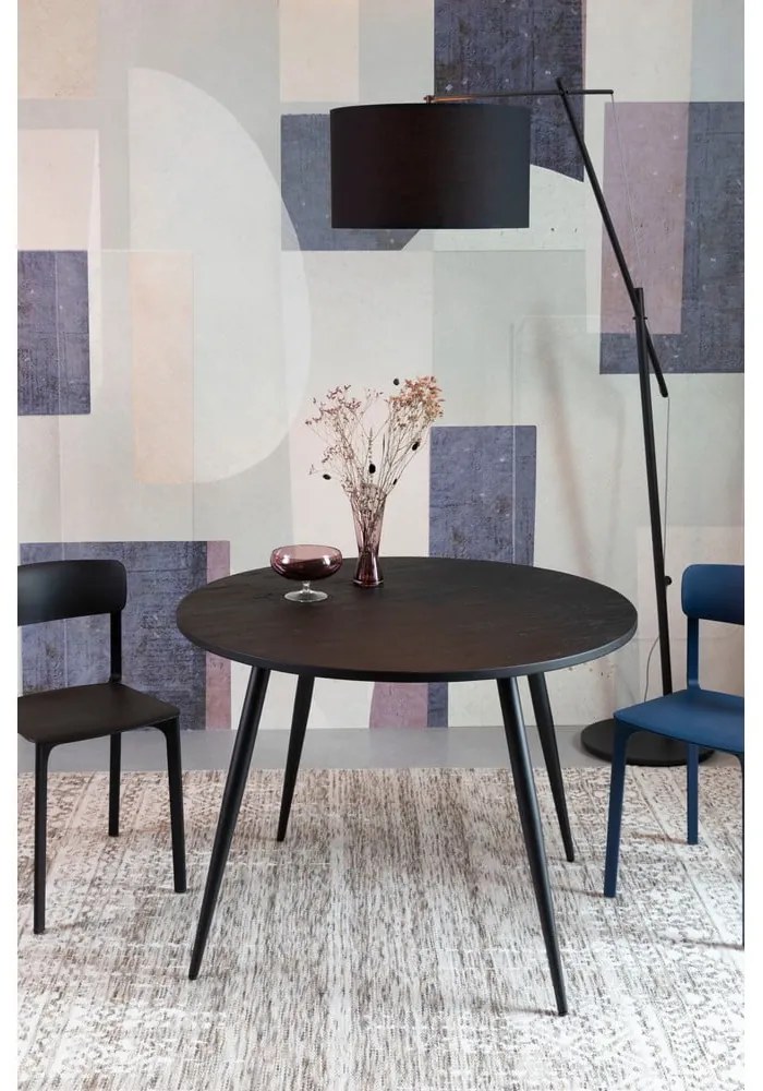 Kulatý jídelní stůl z teakového dřeva ø 110 cm Mo – White Label