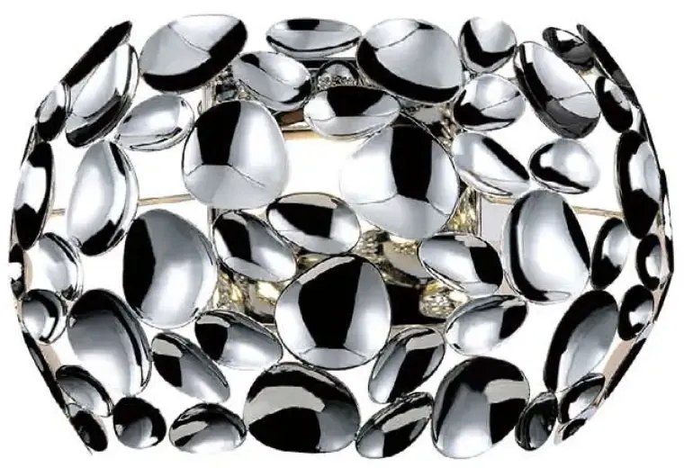 Designový lustr Carera Parette chrome