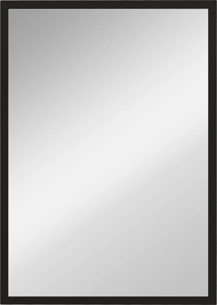 HOMCOM Obdélníkové Zrcadlo - Koupelnové Zrcadlo 50x70 cm - Dekorativní Nástěnné Zrcadlo pro Obývací Pokoj, Předsíň, Chodbu | Aosom
