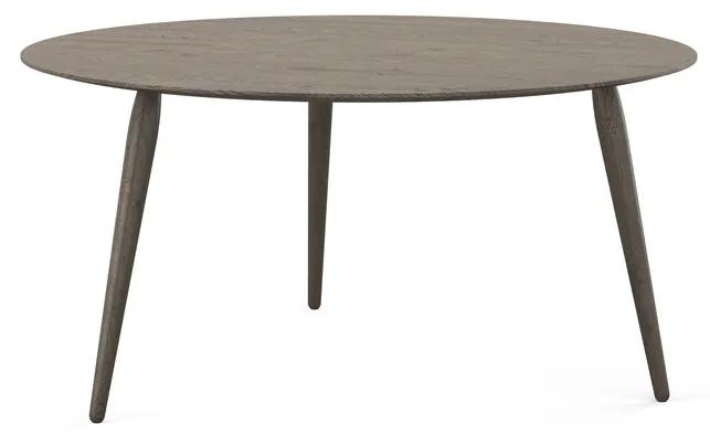 Odkládací stolek Play z dubového masivu- Ø90 Rozměry:: 90x38cm, typ dřeva:: tmavý dub