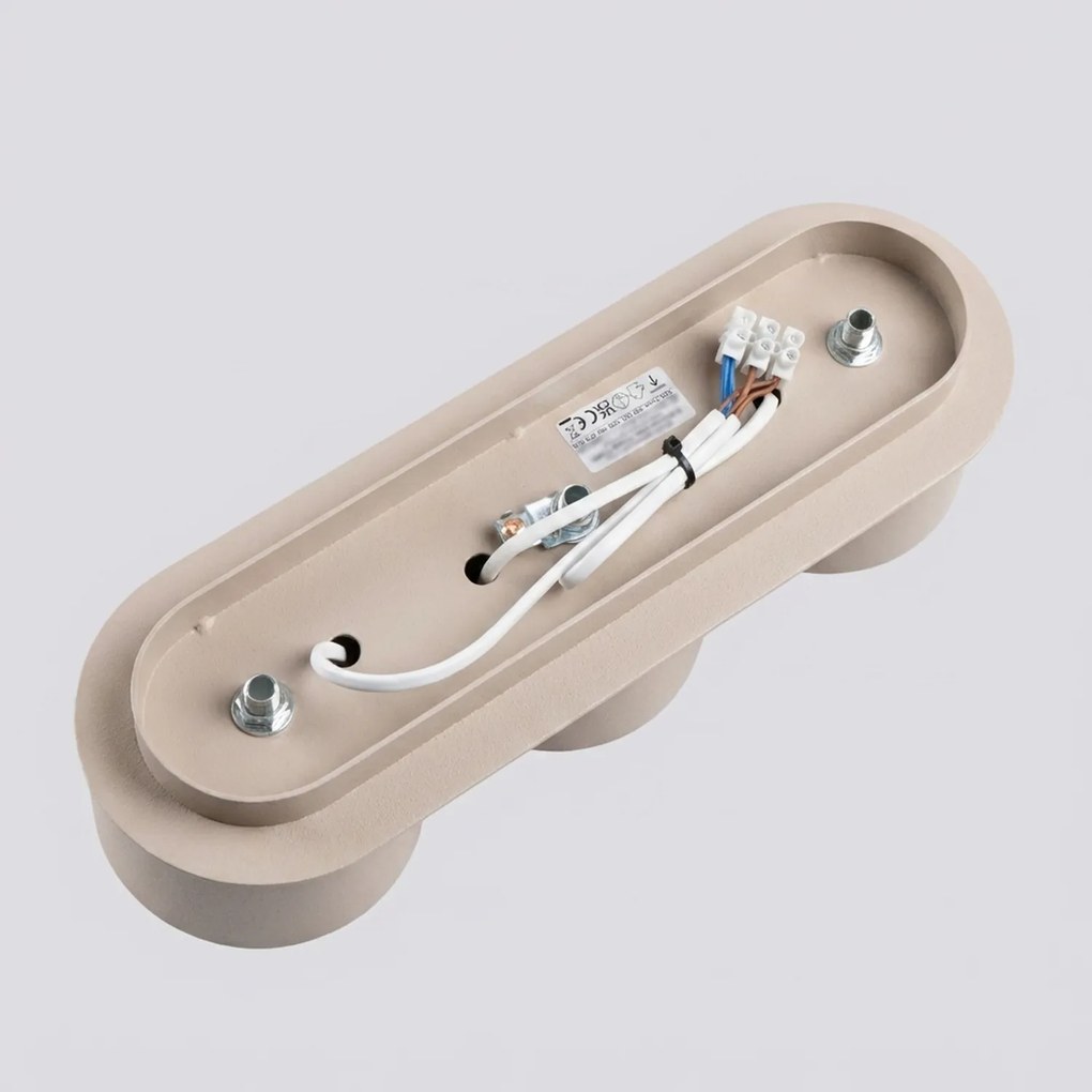 Sollux Lighting Stropní svítidlo MODO 3 šedobéžové GX53