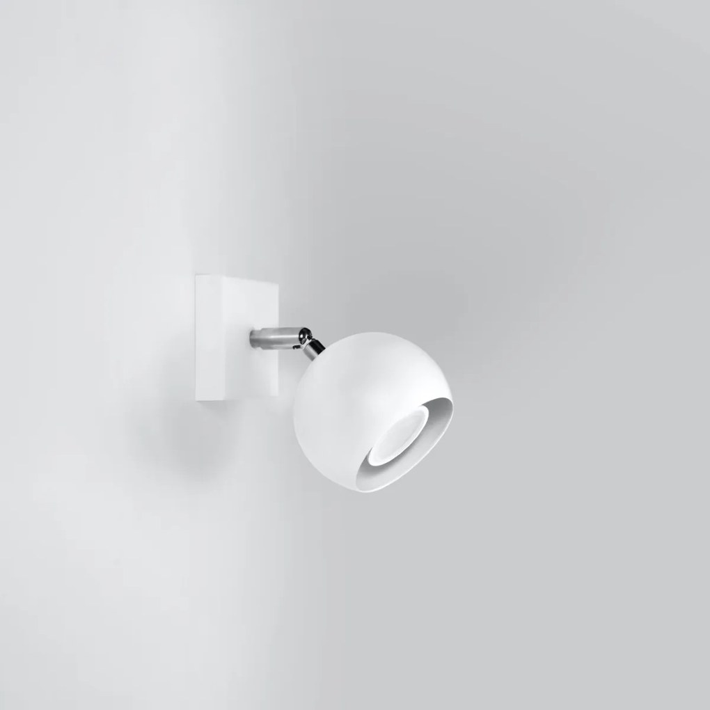 Sollux Lighting Nástěnné svítidlo OCULARE bílé