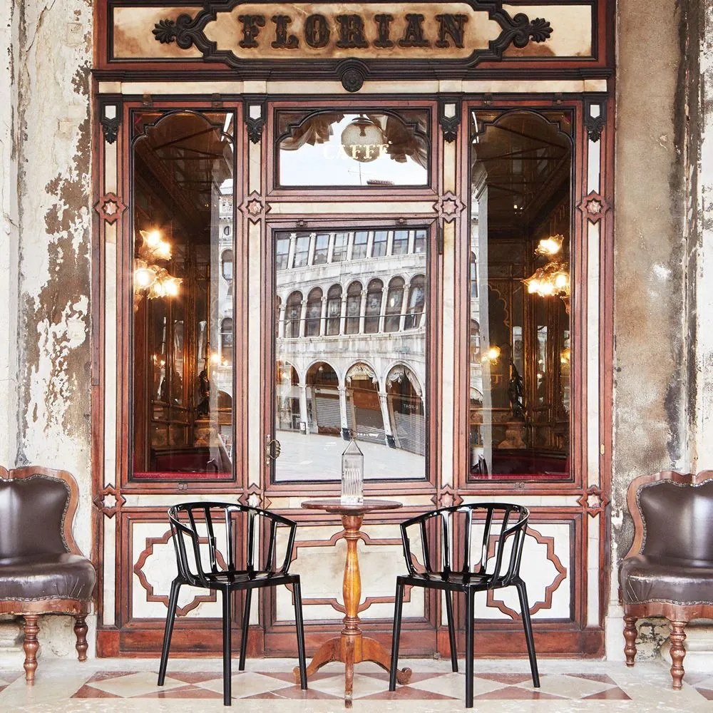 Kartell - Židle Venice, černá