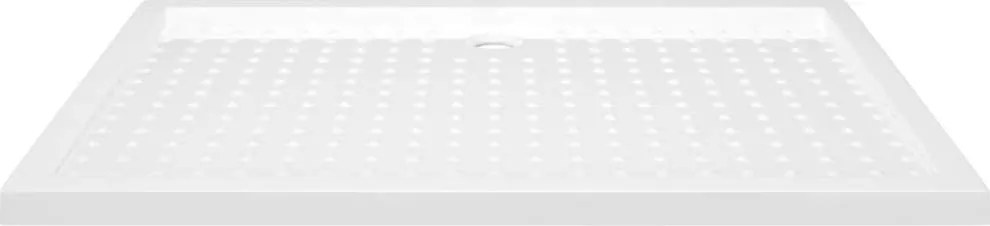 vidaXL Sprchová vanička s puntíky bílá 80 x 120 x 4 cm ABS [148901]
