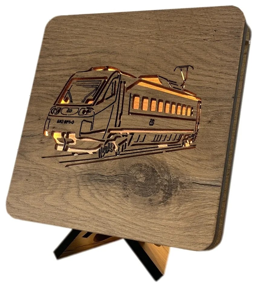 Li-Go "Pendolino" lampa 19x19cm provedení povrchu: bříza