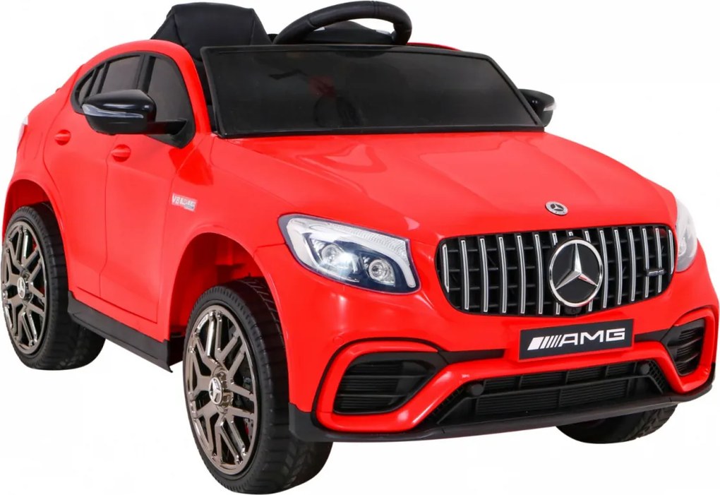 Ramiz Elektrické autíčko Mercedes Benz GLC63S SUV pro děti červené + dálkové ovládání