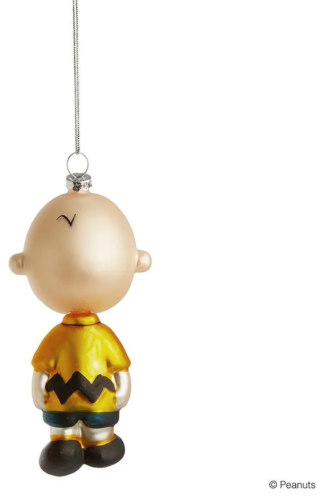 PEANUTS Skleněná ozdoba figurka Charlie Brown