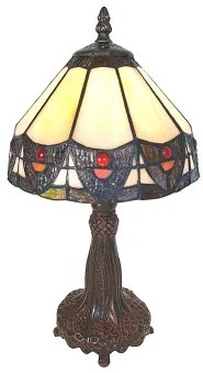 Stolní lampa Tiffany TRIANGLE Clayre &amp; Eef 5LL-6108