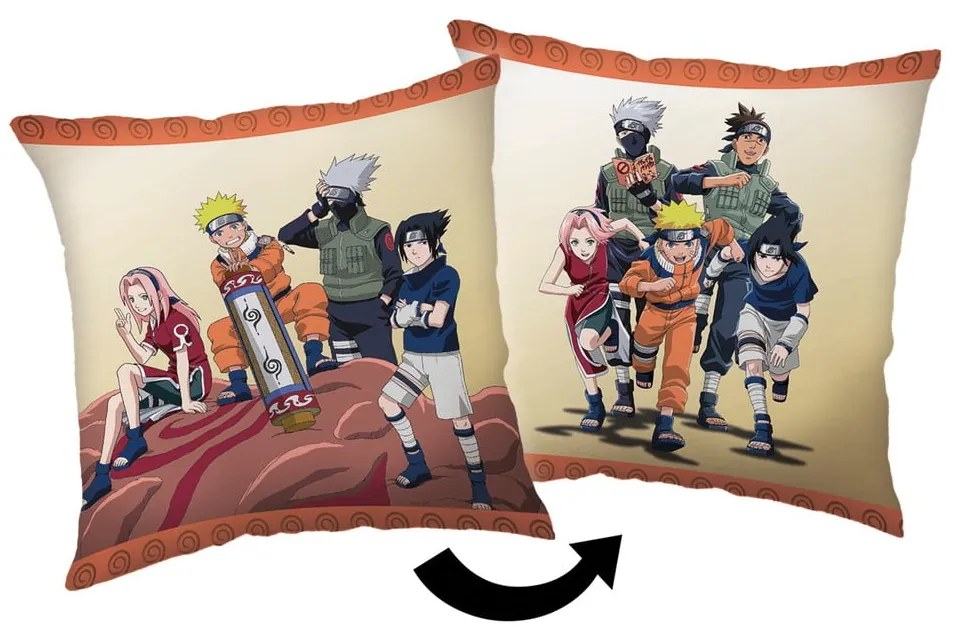 Dětský polštářek 40x40 cm Naruto – Jerry Fabrics