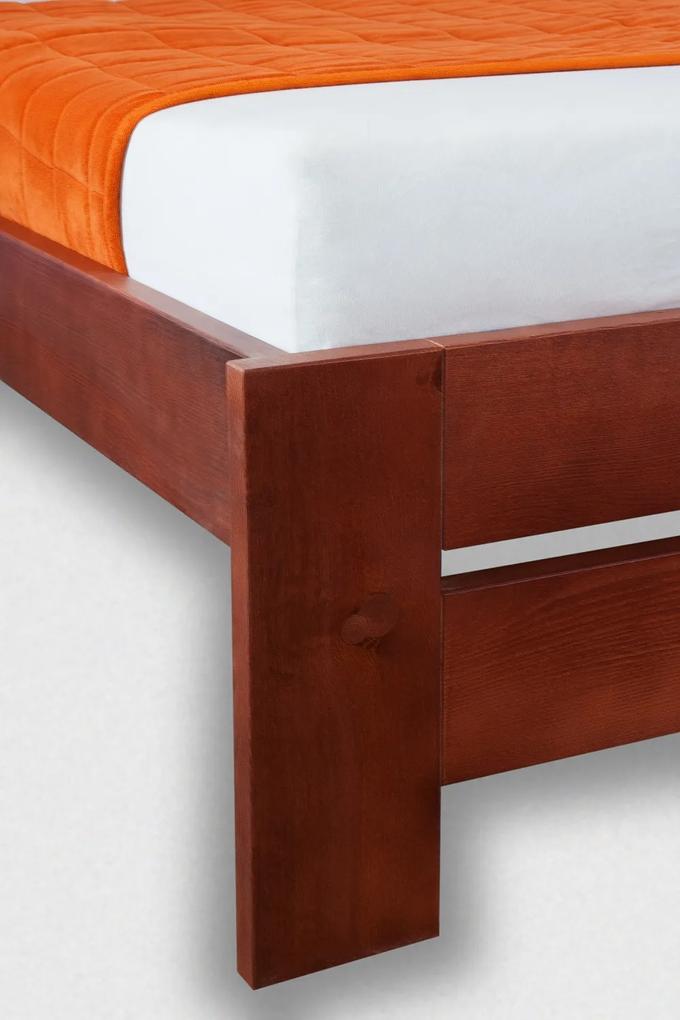 Krajča Manželská postel z masivu Charlie 160 x 200 cm Povrchová úprava: Trend, Druh dřeva: Borovice