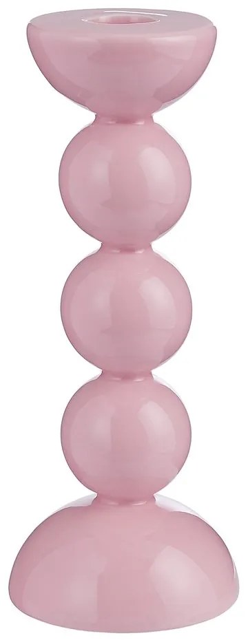 HOLY MOLY Svícen 20 cm - růžová