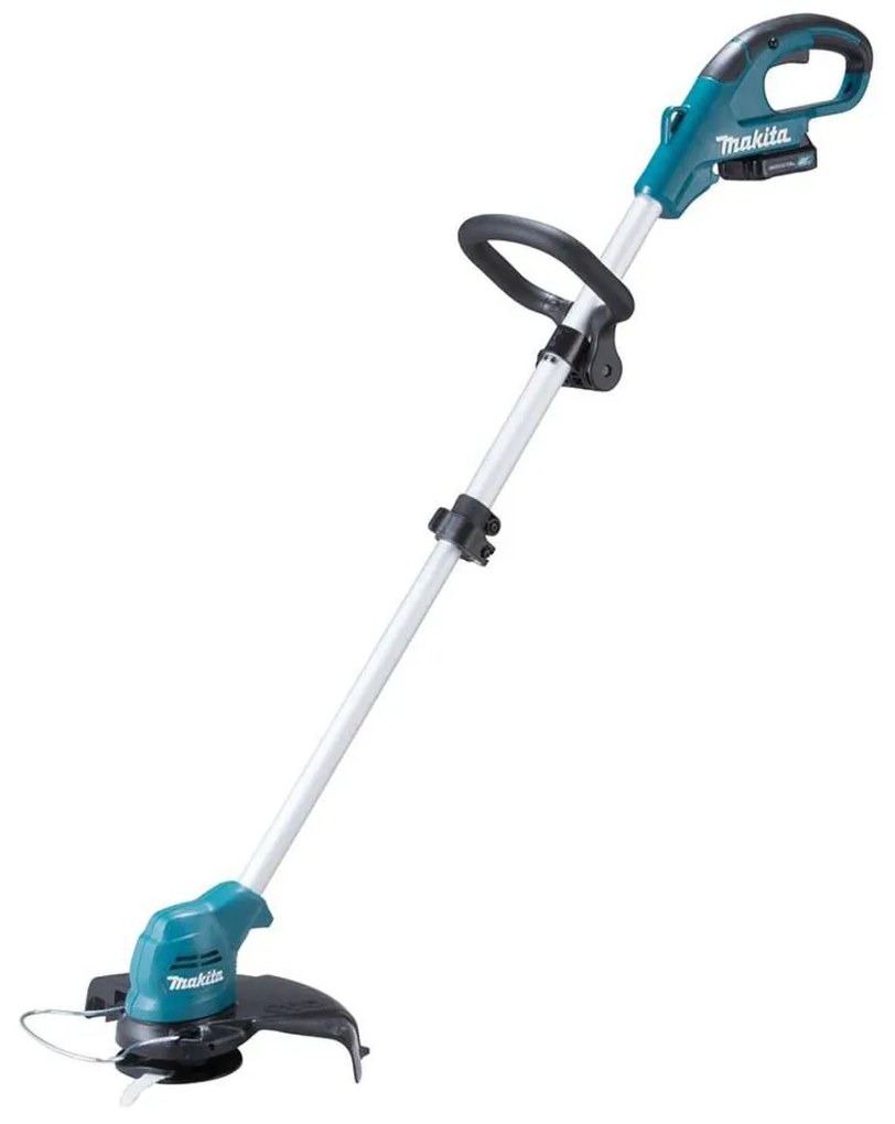 Makita Zahradní technika - 12V AKU vyžínač, záběr 26 cm, 2x aku 2,0 Ah, nabíječka UR100DWAE