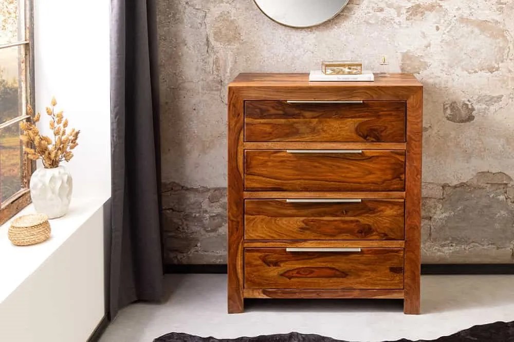 Designová komoda Ballad 80 cm Sheesham