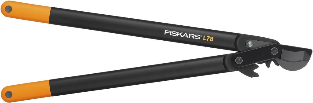 Nůžky na silné větve Fiskars PowerGear, převodové, háková hlava (L) L78 (1000584)