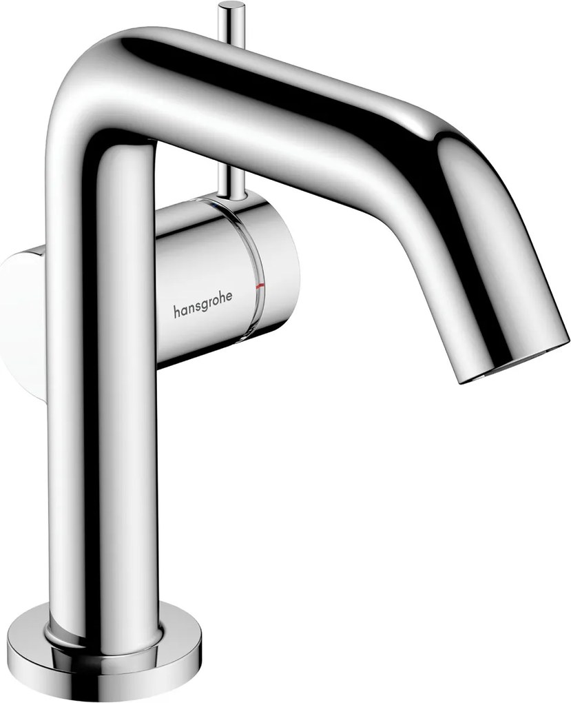 Hansgrohe Tecturis S, páková umyvadlová baterie 110 Fine CoolStart EcoSmart+ s odtokovou soupravou, chromová, HAN-73320000