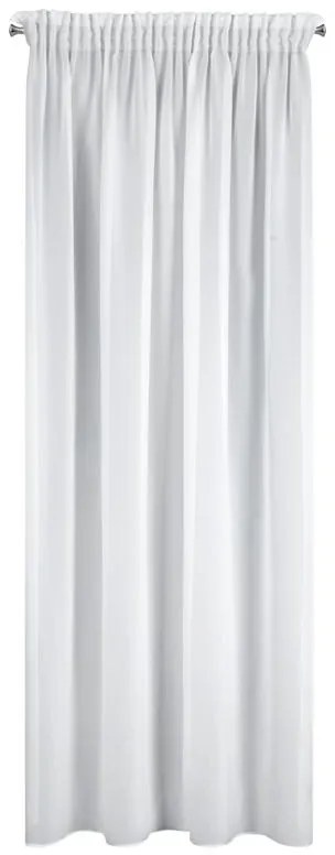 Bílá záclona na pásce DALIA 140x270 cm