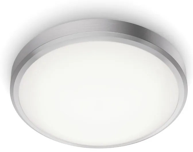 Philips doris cl257 led koupelnové stropní svítidlo 1x17w | 1700lm | 4000k | ip44 - ochrana eyecomfort, nikl