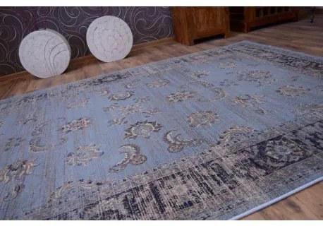 koberec heat set Jasmin 8628 modrý velikost 160x220 cm | krásné koberce cz