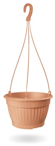 PROSPERPLAST Závěsný květináč - TERRA Průměr: 29 cm