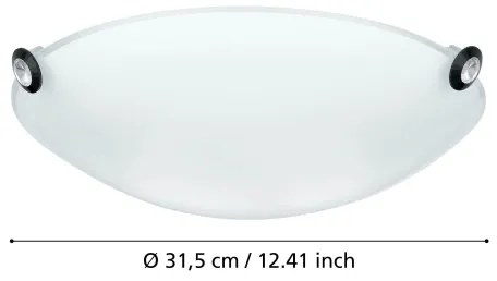 Eglo 93624 - LED stropní svítidlo CAFIERA LED/12W/230V