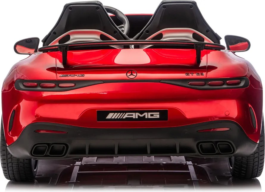 LEAN CARS Elektrické autíčko Mercedes GT63 AMG DK-GT63 24V LCD červené lakované