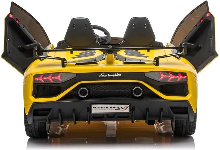 LEAN CARS Elektrické autíčko Lamborghini Aventador SX2028 žluté