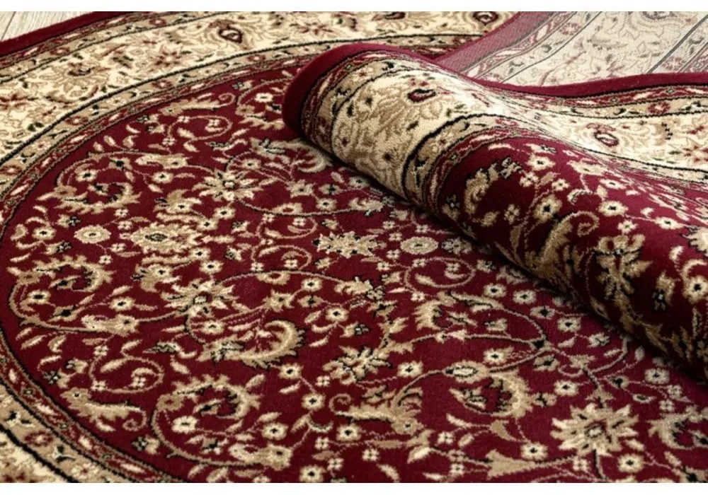 Kusový koberec Agas bordó ovál 150x250cm