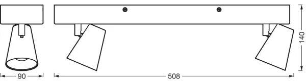 Ledvance - LED Bodové svítidlo DECOR NEPTUNE LED/20W/230V