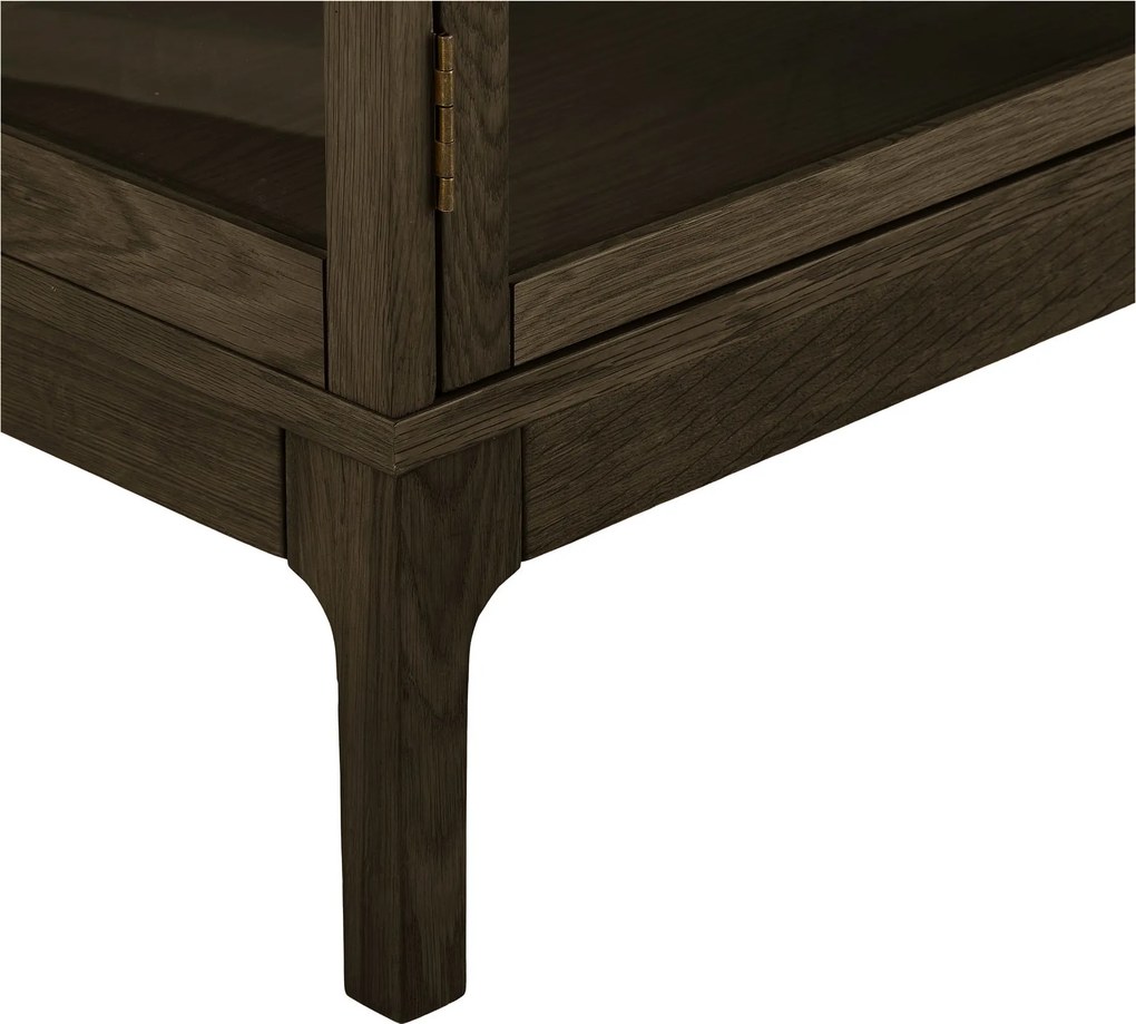 House Nordic Komoda ZAMORA tmavě hnědá 180×40 cm 3150400