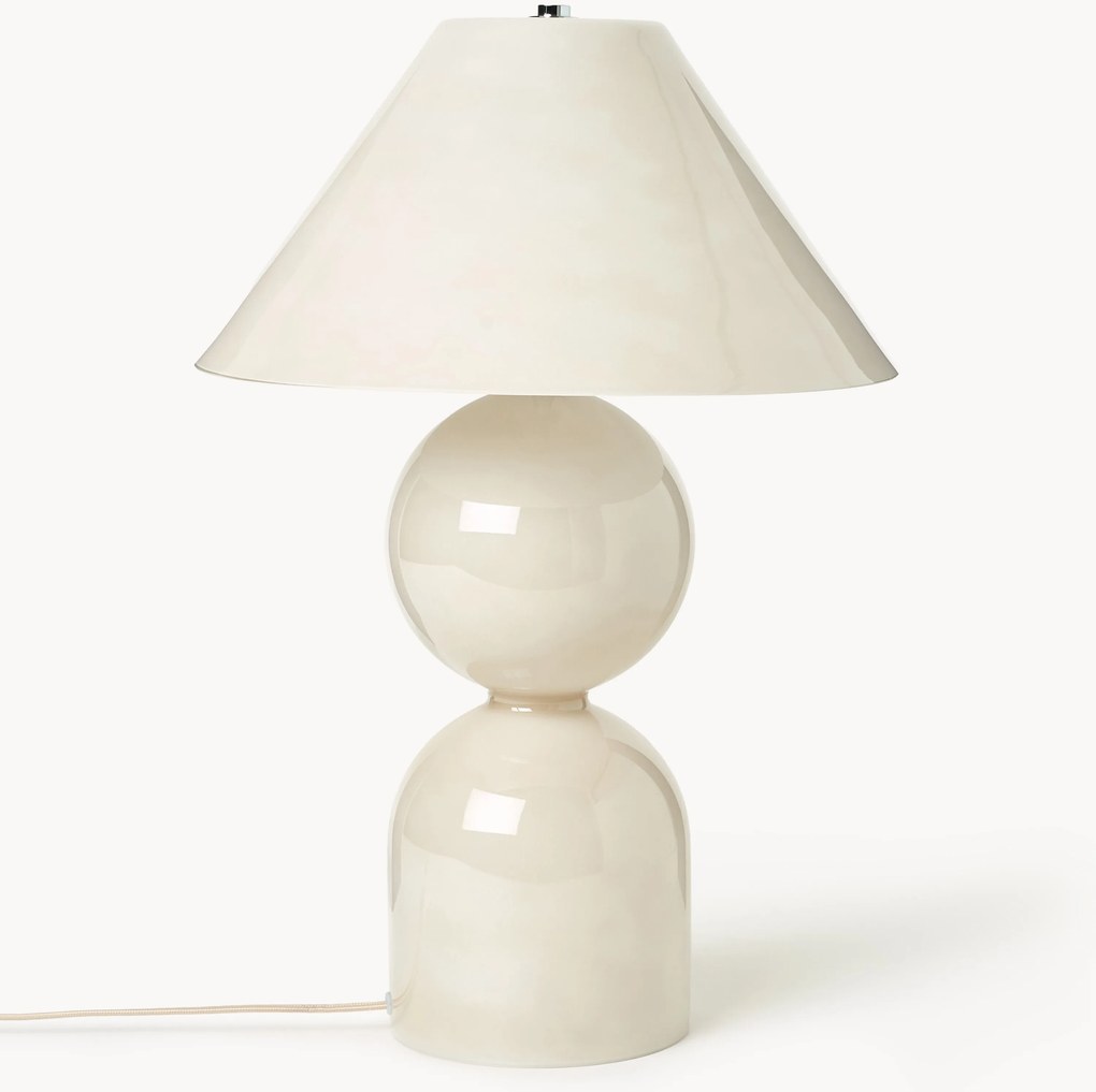 Velká stolní lampa's nastavitelným stínidlem Danielle, V 60 cm
