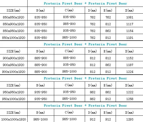 Mexen Pretoria DUO sprchový kout 70x90cm, 6mm sklo, chromový profil-šedé sklo, 852-070-090-02-40