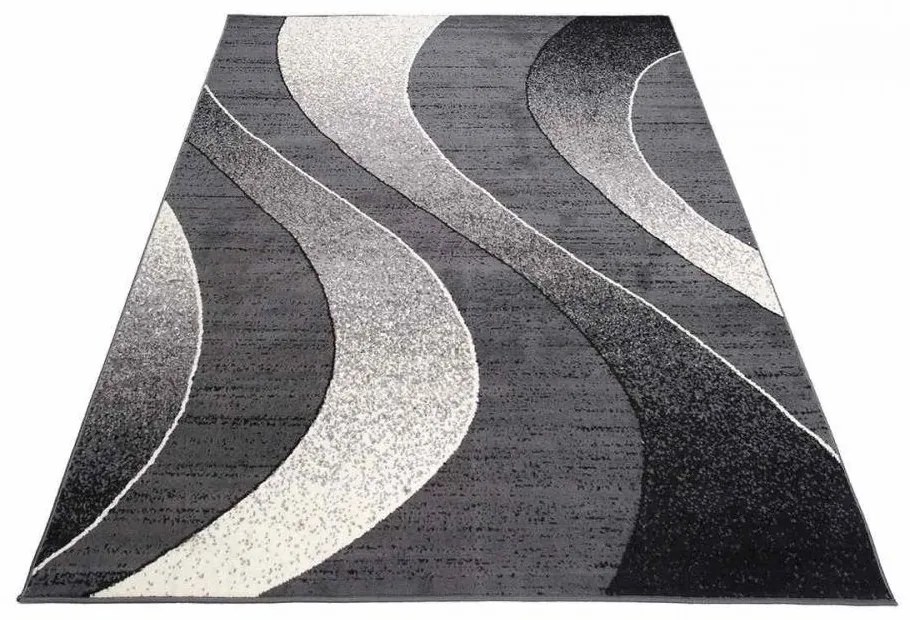 Kusový koberec PP Mel šedý 2 160x220cm