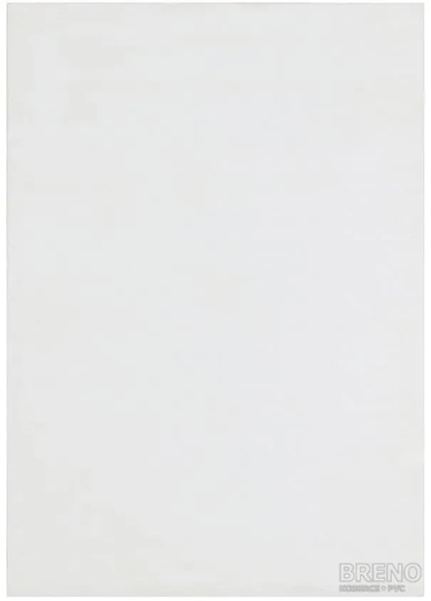 Breno Kusový koberec COLOR UNI White, 60x100 cm, Bílá