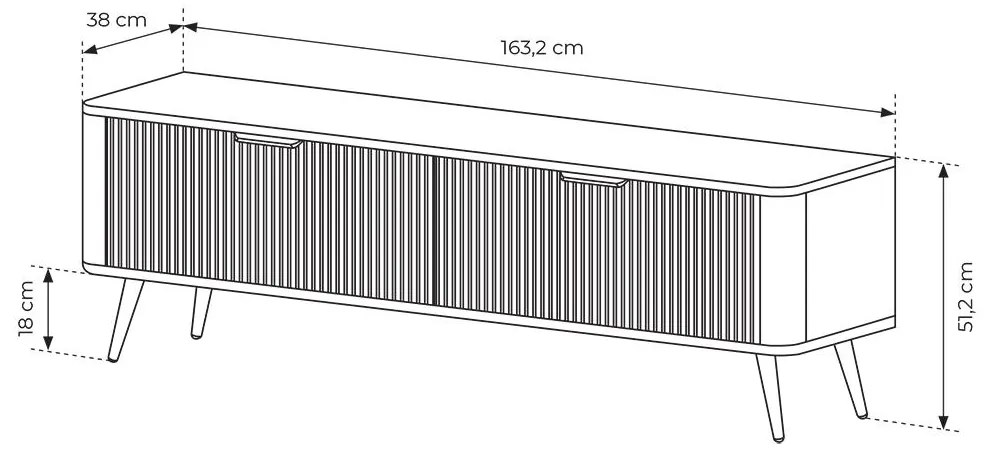 Obývací stěna LANTE b | sestava A | 2 díly | béžová/zlatá