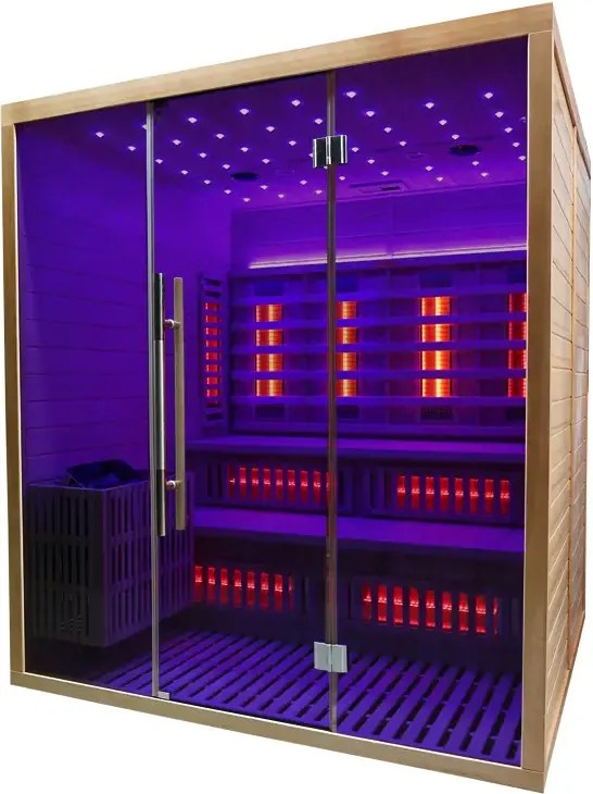 Marimex | Kombinovaná sauna Marimex UNITE XXL s Wi-Fi + saunová kamna | 11100117